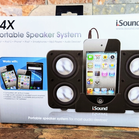 I-Sound | Portable Audio & Video | Isound 4x4 Portable Speaker System ...